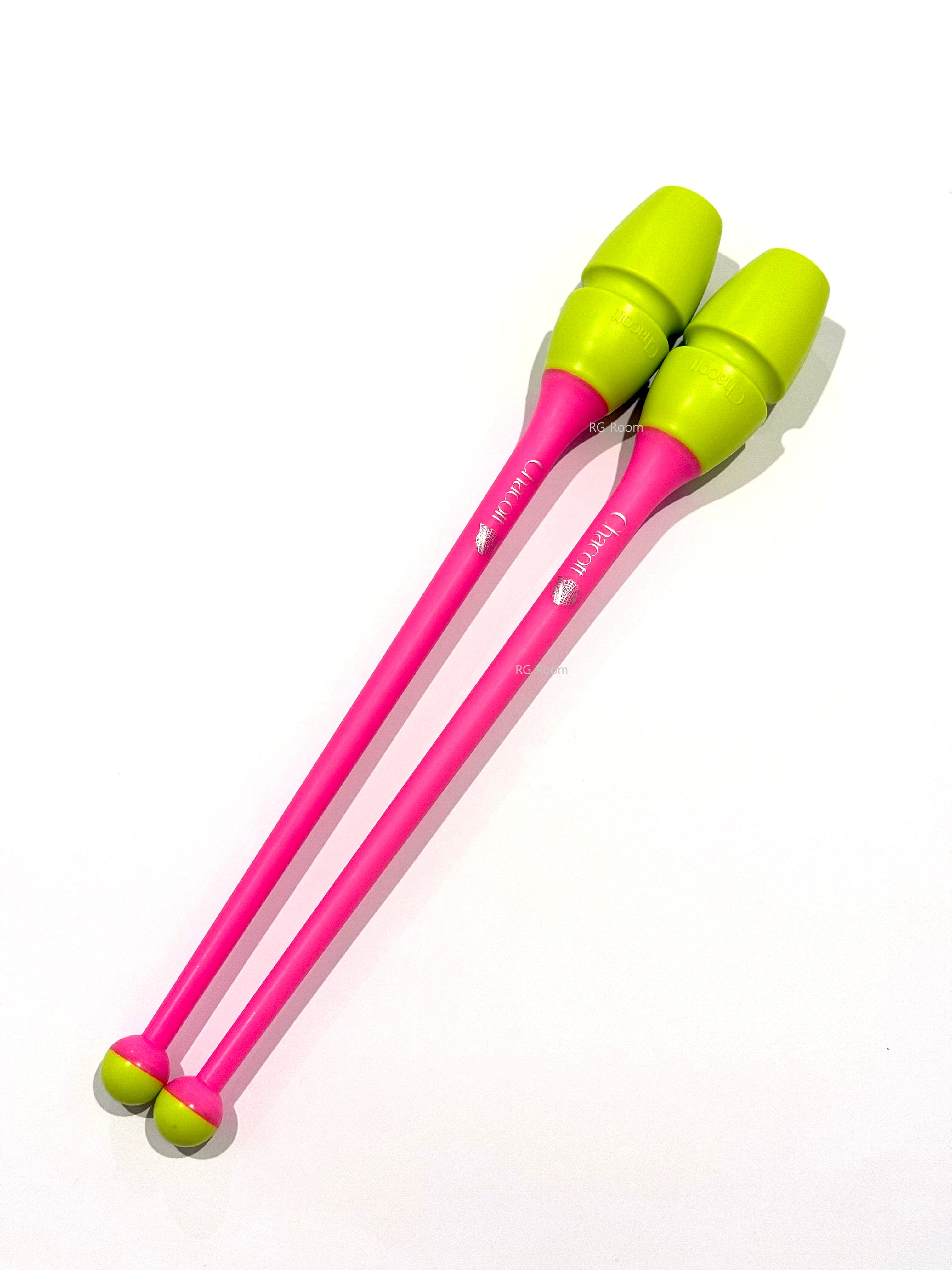 Chacott Rubber Clubs 41 cm - Yellow Pink - FIG – RG Room